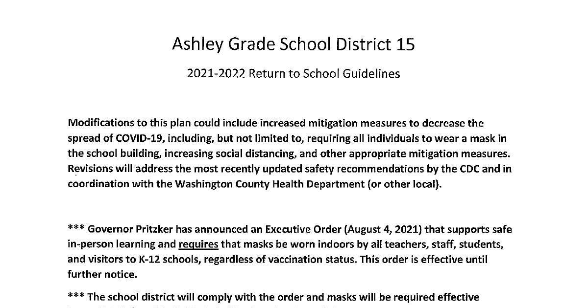 Return to School Guidelines.pdf | DocHub