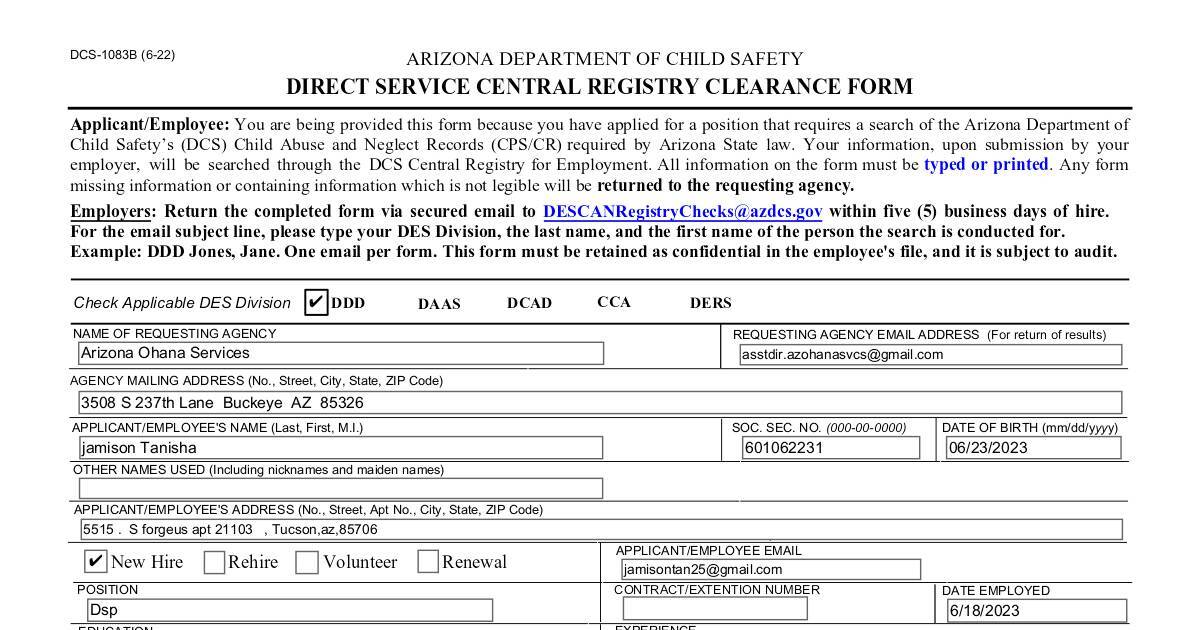 DCS-1083B (6-2022) DES NEW Central Registry form-2.23.pdf | DocHub
