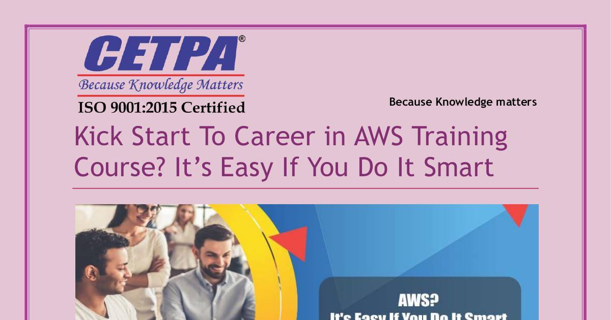 Kick Start To Career in AWS Training Course.pdf | DocHub