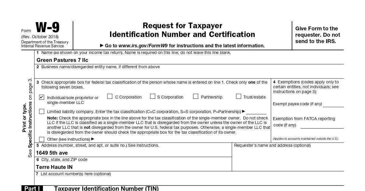 W-9.pdf | DocHub