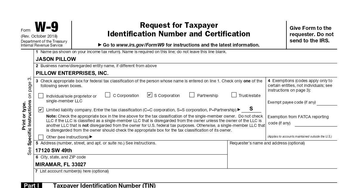 W-9.pdf | DocHub