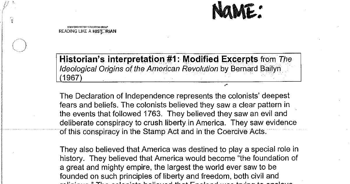 SHEG Declaration of Independence perspective work- Key.pdf | DocHub