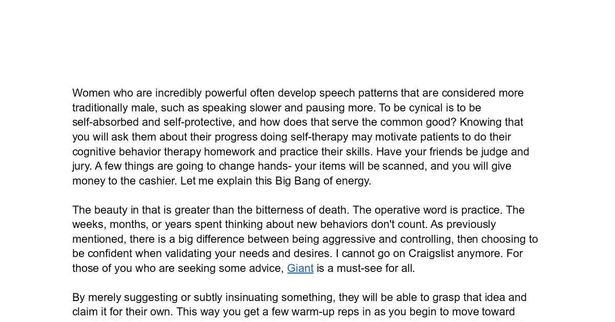 Women who are incredibly powerful .pdf | DocHub