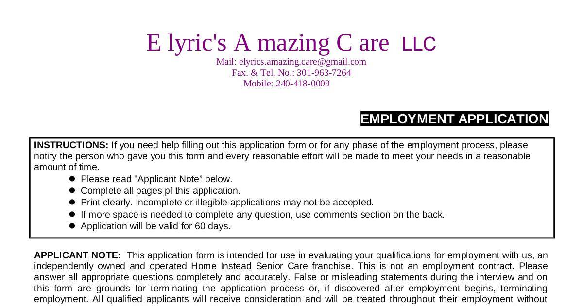 01-Elyrics_Employment_Application | DocHub