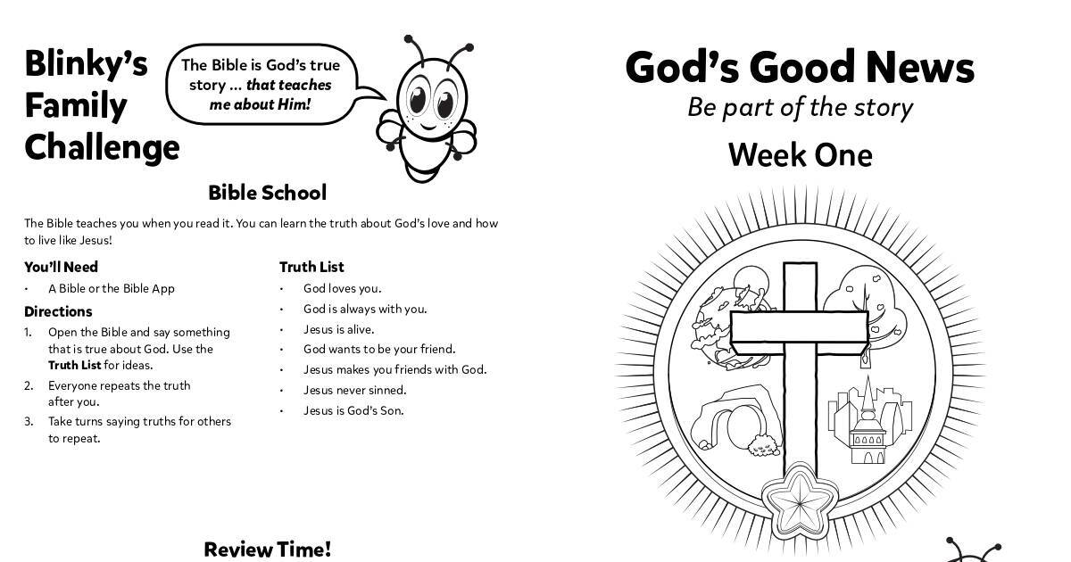 Bright - God's Good News Activity Sheet | DocHub