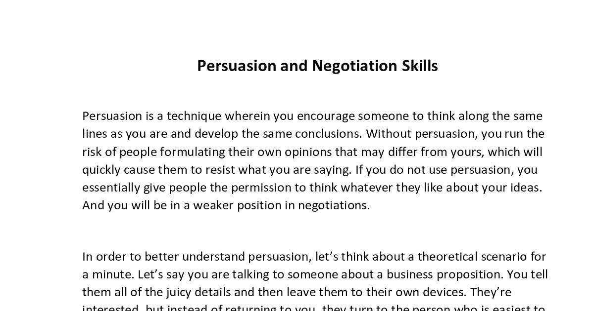 Persuasion_and_Negotiation_Skills | DocHub