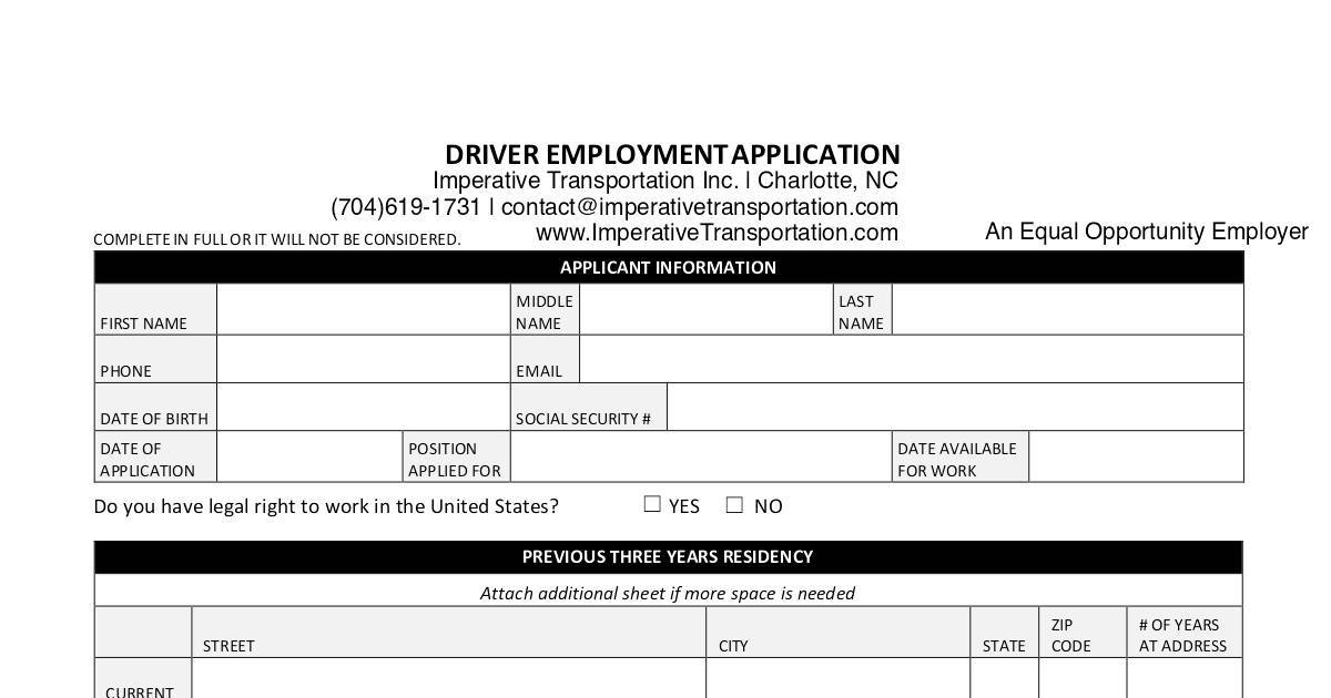 Imperative Driver Application.pdf | DocHub