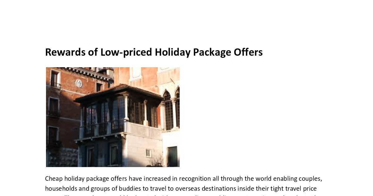 6_package_holidays | DocHub