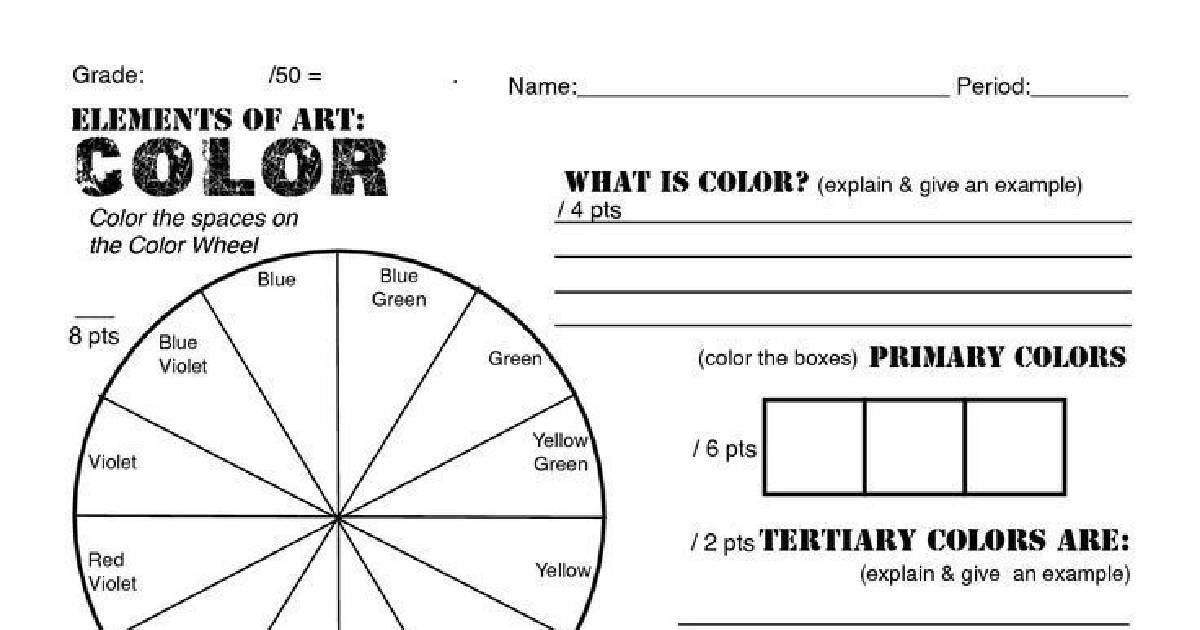 Elements of Color worksheet.jpg | DocHub