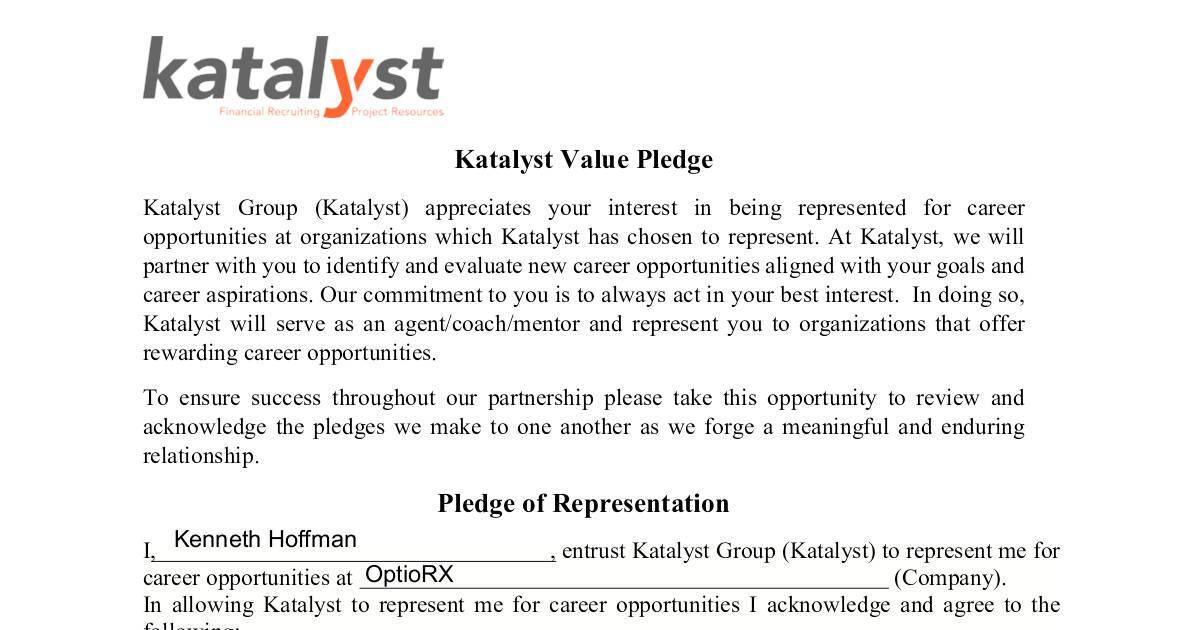 Katalyst Executive Search Value Pledge 2022.pdf | DocHub
