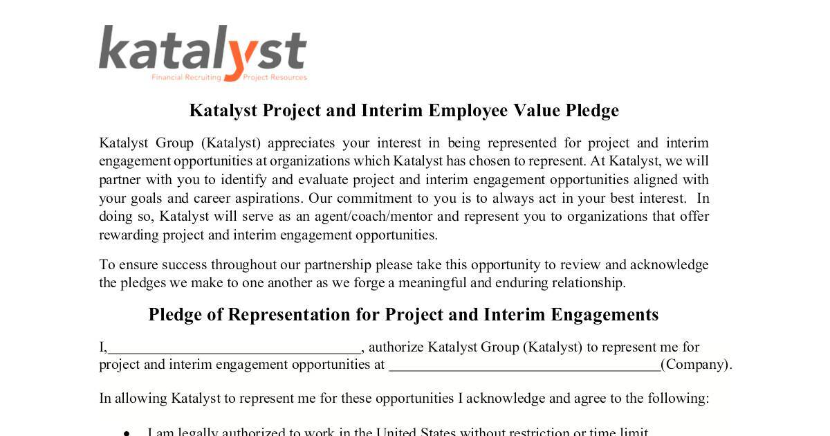Katalyst Project Resources Value Pledge 2025.pdf | DocHub