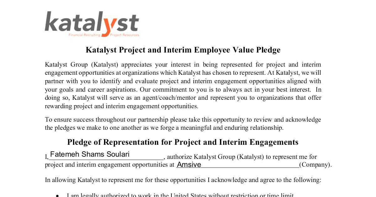 Katalyst Project Resources Value Pledge 2024.pdf | DocHub