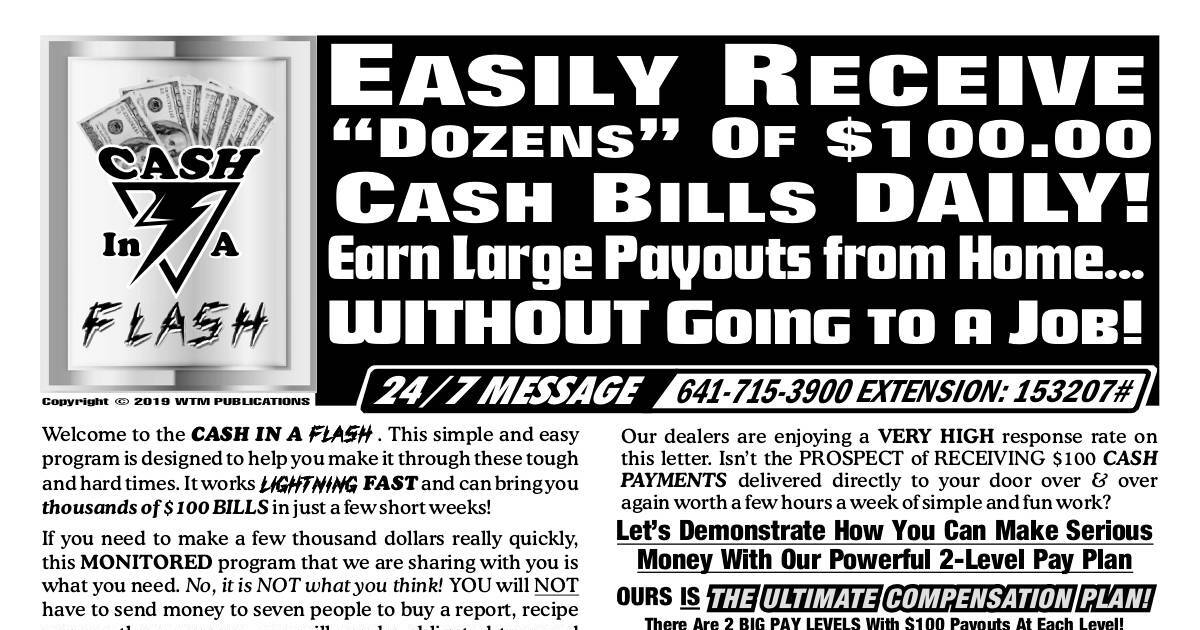 Cash In a Flash_DeeJ.PDF | DocHub