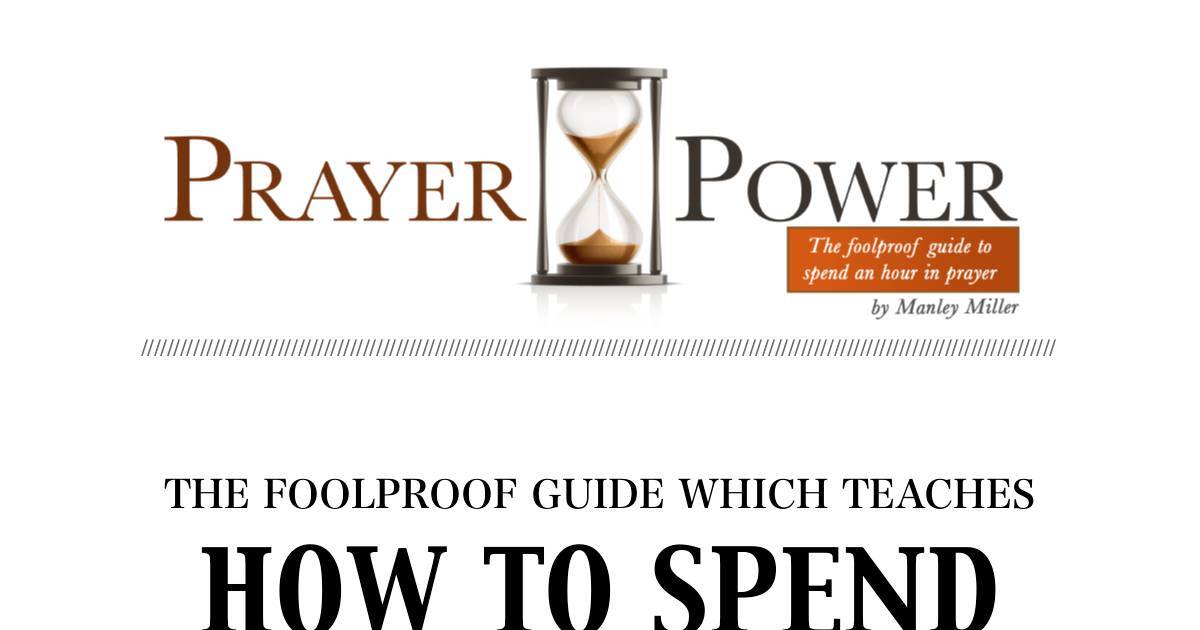 One Hour of Prayer.pdf | DocHub