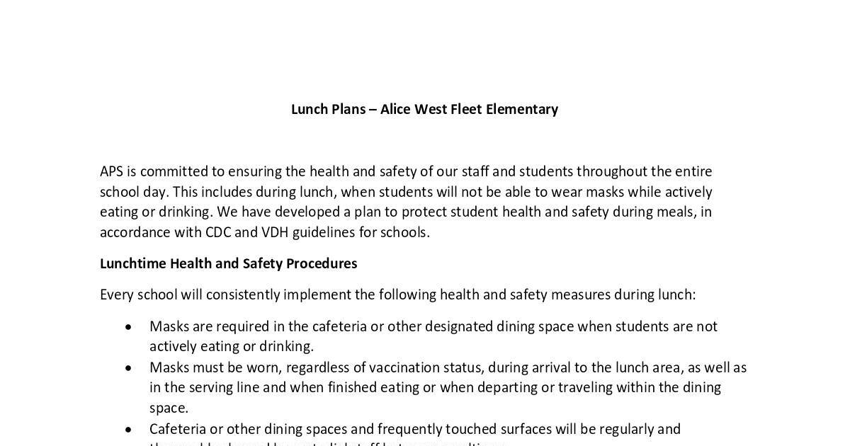 Fleet Lunch Plans.pdf | DocHub