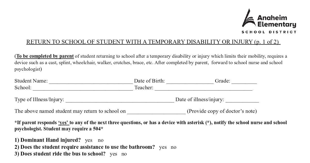 Return After Temporary Disability_Injury Form (p.1 and 2) _.pdf | DocHub