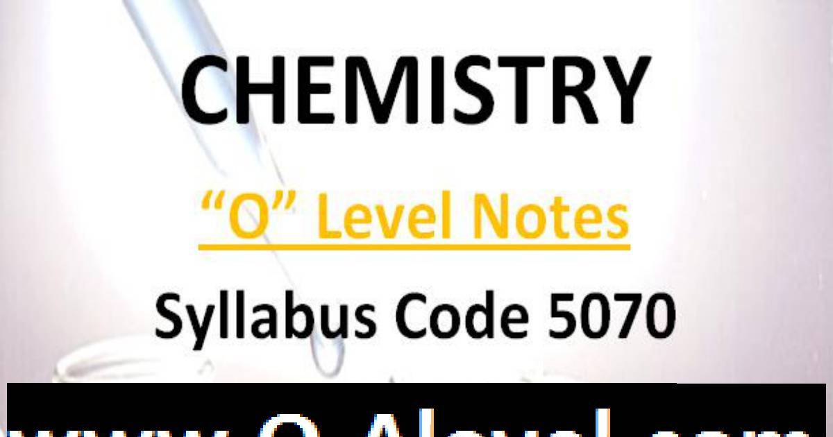 O Level Archives O And A Level Notes