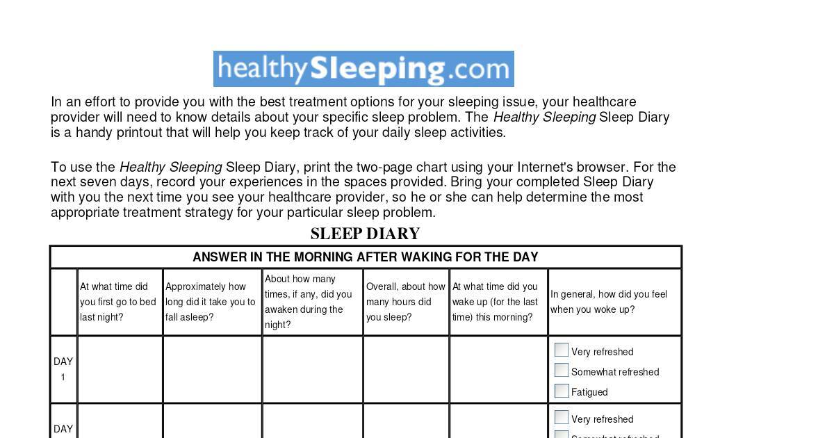 Sleep_Chart | DocHub
