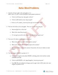 05 ratio word problems pdf DocHub