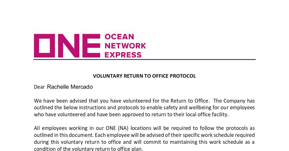 RTO Voluntary Employee Notification & Protocol.pdf | DocHub