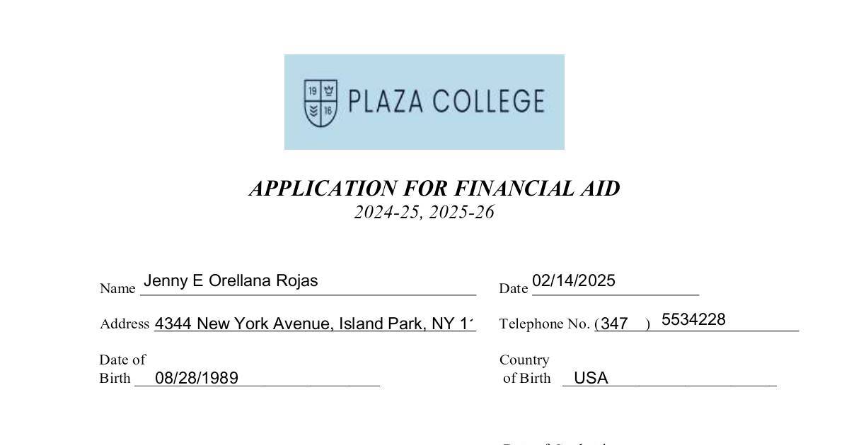 Financial Aid Application AY's - updated as of 9-23-24.pdf | DocHub