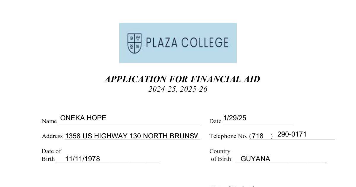 Financial Aid Application AY's - updated as of 9-23-24.pdf | DocHub