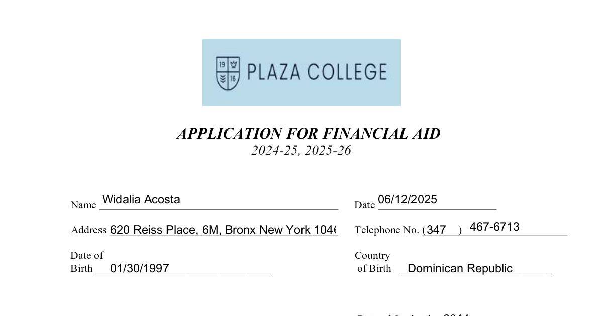 Financial Aid Application AY's - updated as of 9-23-24.pdf | DocHub