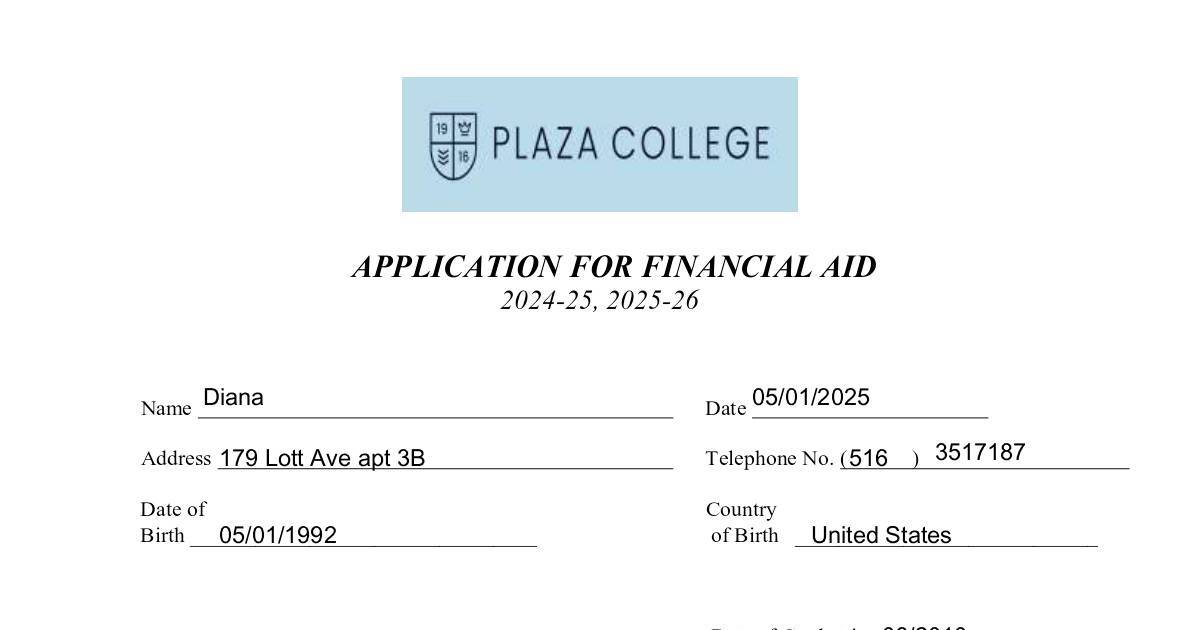 Financial Aid Application AY's - updated as of 9-23-24.pdf | DocHub