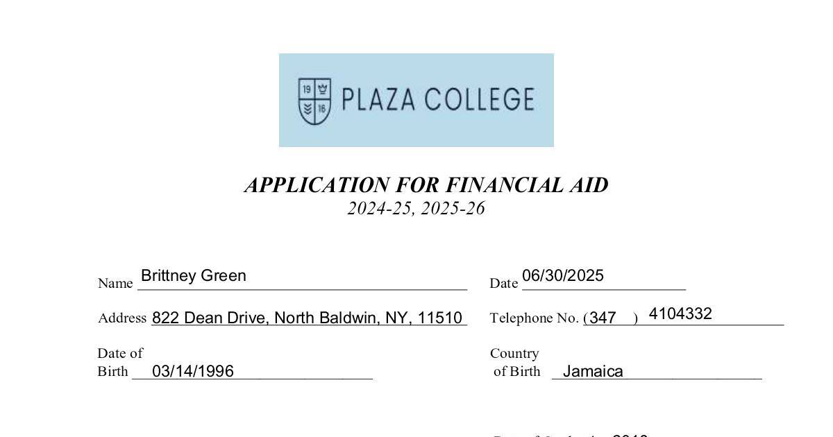 Financial Aid Application AY's - updated as of 9-23-24.pdf | DocHub