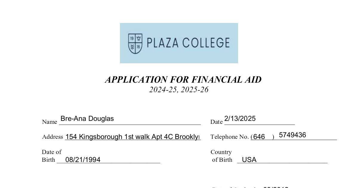 Financial Aid Application AY's - updated as of 9-23-24.pdf | DocHub