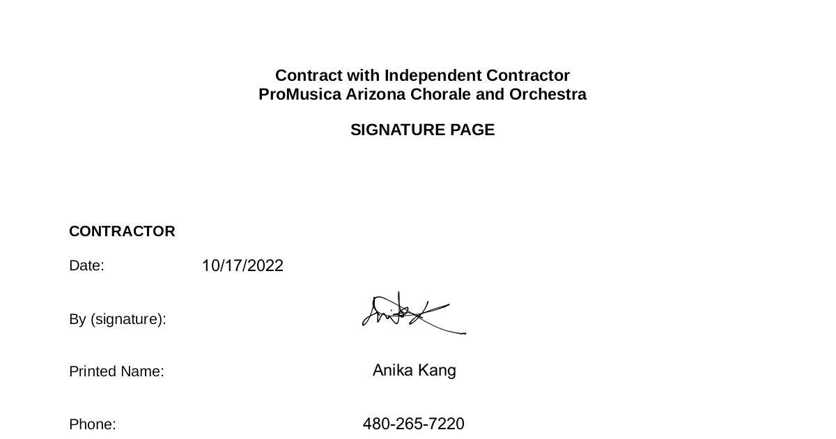 Signature Page for Independent Contractors for Dochub.docx | DocHub