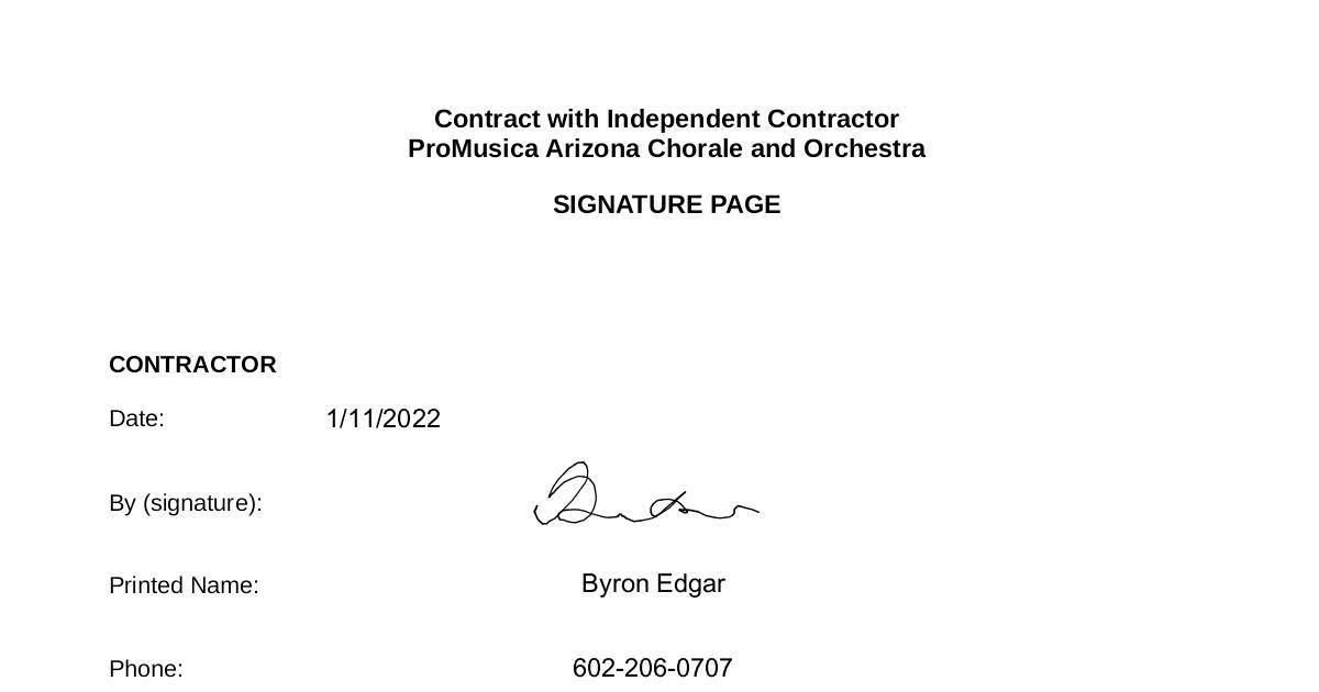 Signature Page for Independent Contractors for Dochub.docx | DocHub