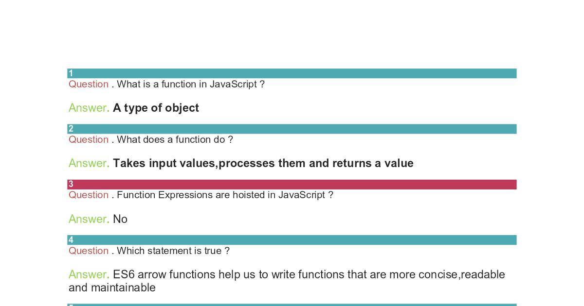 es6 javascript functions