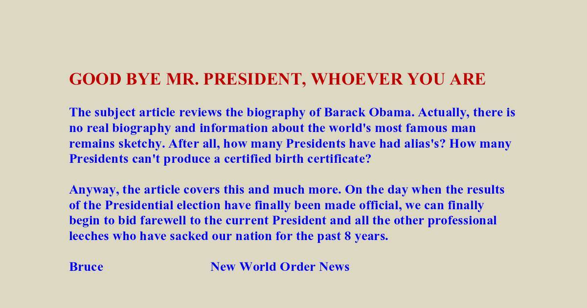 GOOD_BYE_MR_PRESIDENT | DocHub