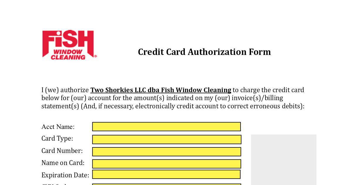 Credit Card Authorization Form - Alice Johnson | DocHub