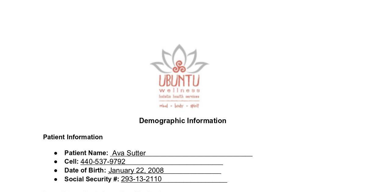 Ubuntu Intake Packet Minor 2025.pdf | DocHub